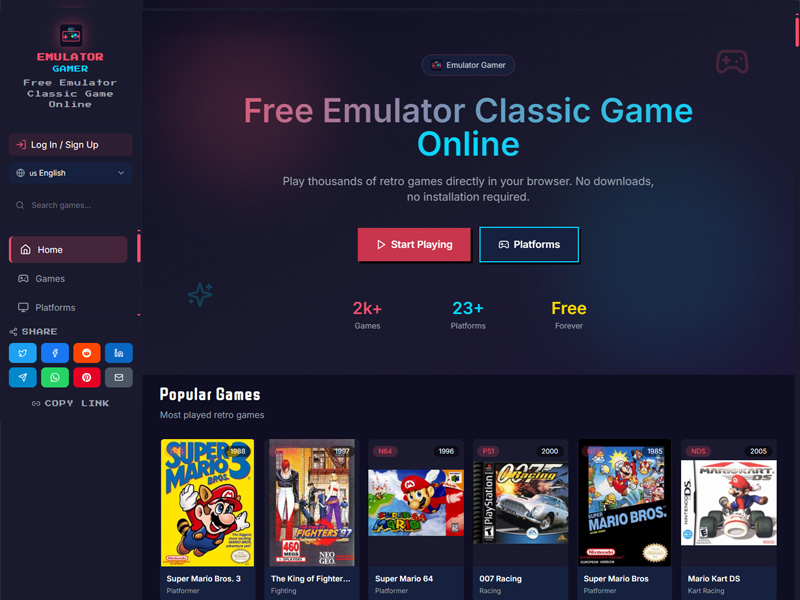 Emulator Gamer | 奇客猫导航